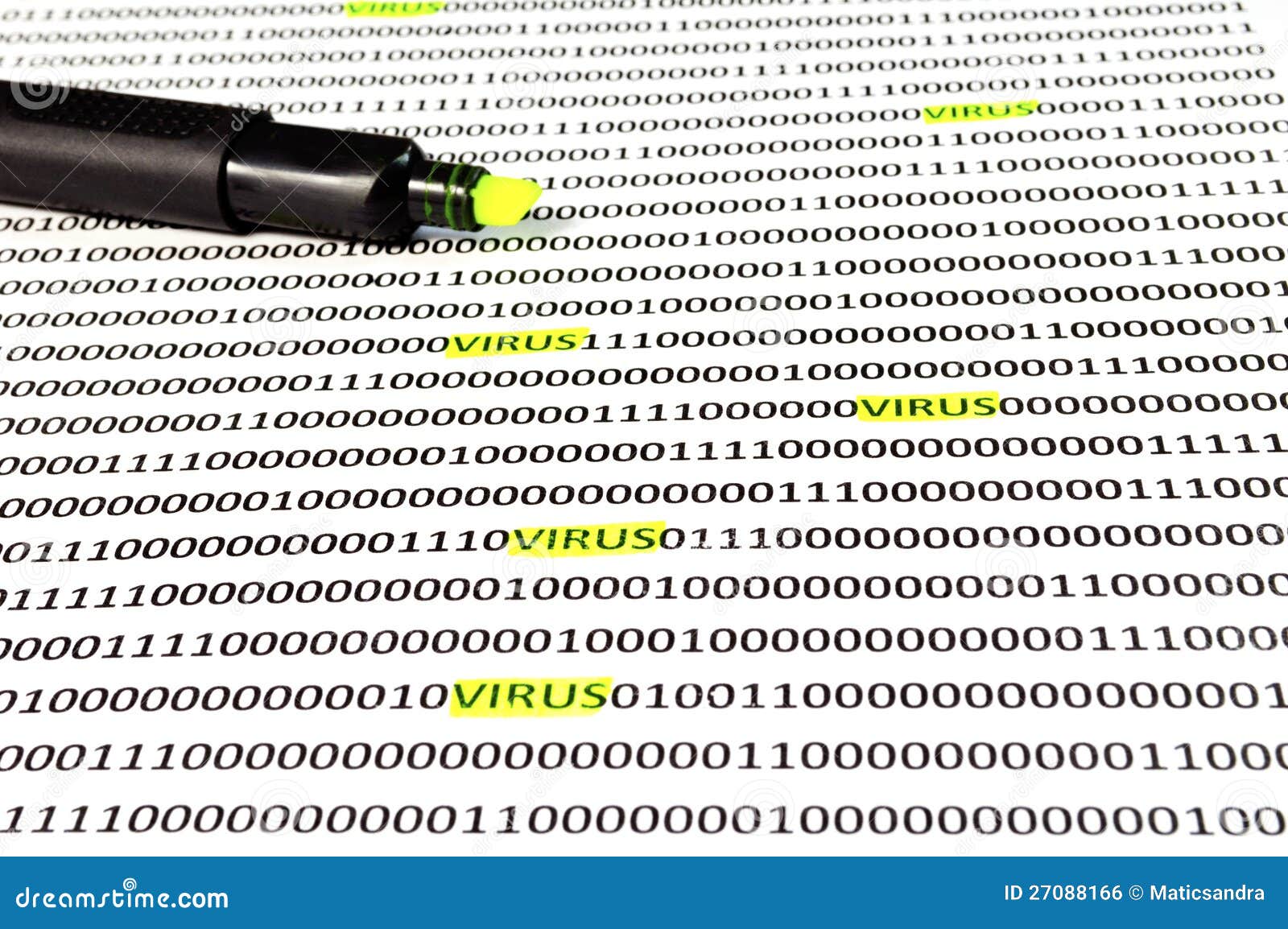 Computer virus stock photo. Image of hacker, digital - 27088166