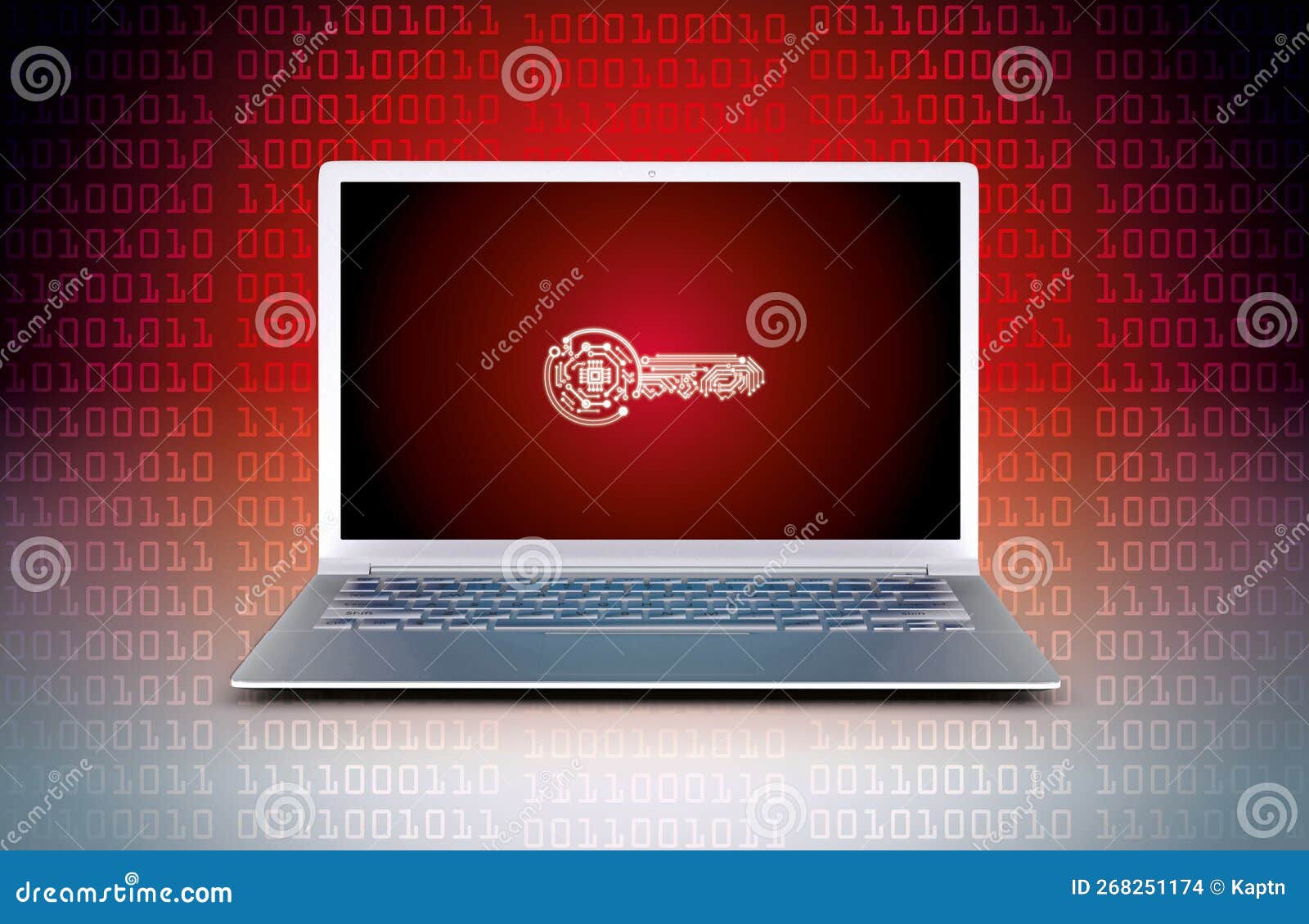 Computer Virus Cyber Attack Stock Illustration - Illustration of cyber ...