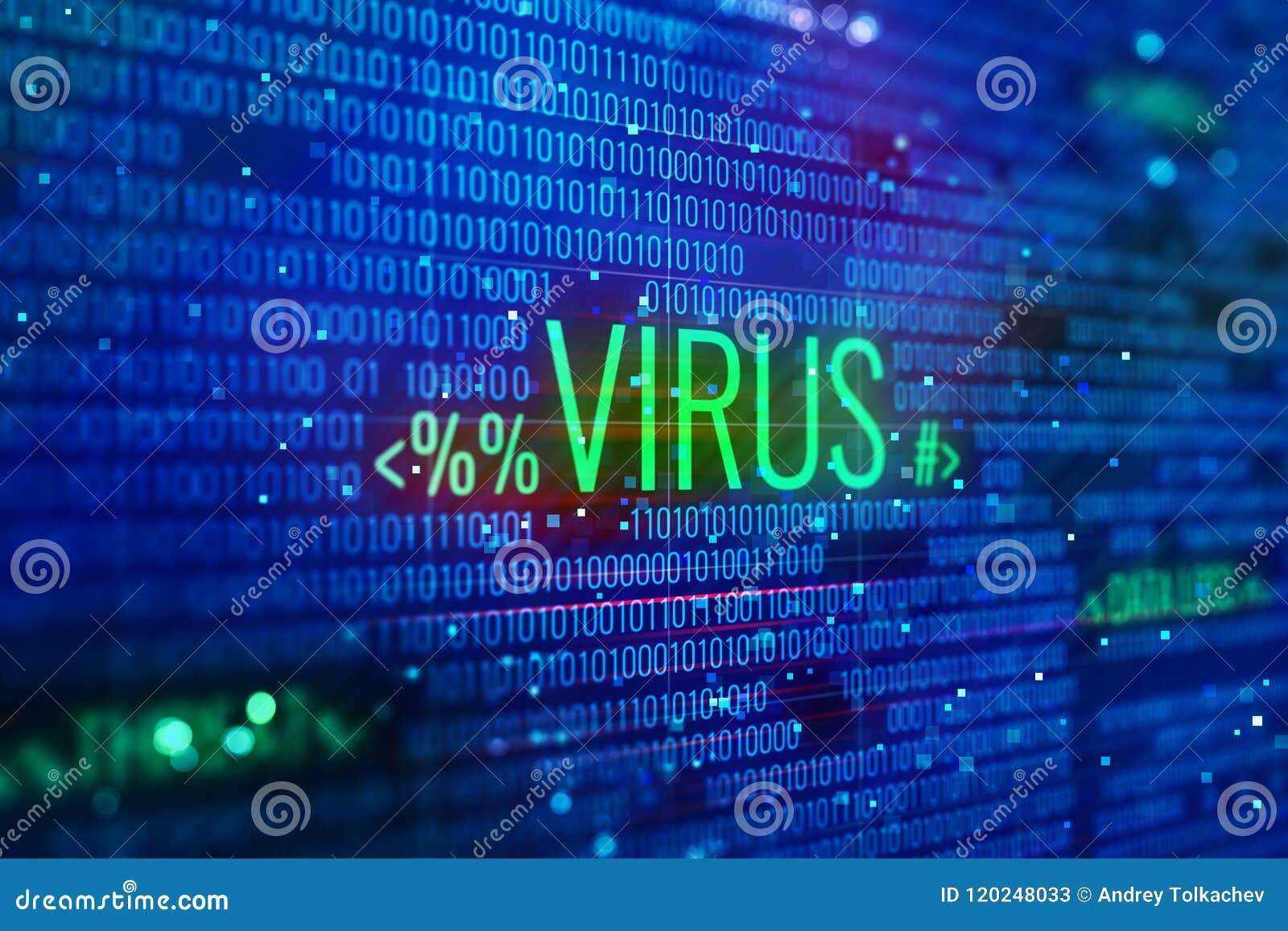 Computer virus symbol stock illustration. Illustration of online ...