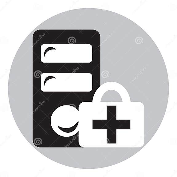 Computer virus, icon stock vector. Illustration of information - 261079746