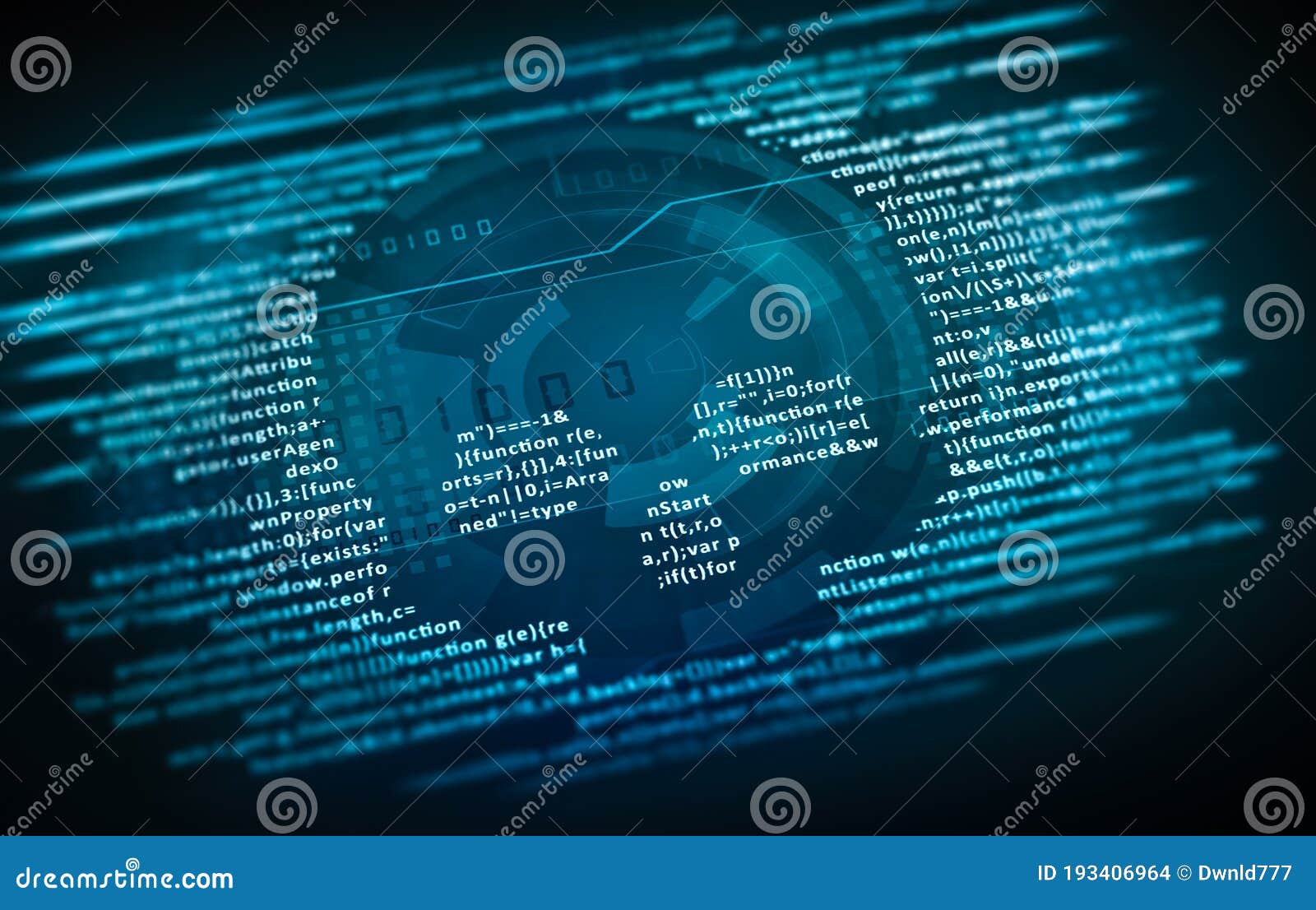 Computer Virus Malware Attack. Computer Code on a Screen with a Skull Symbol Stock Photo - Image ...