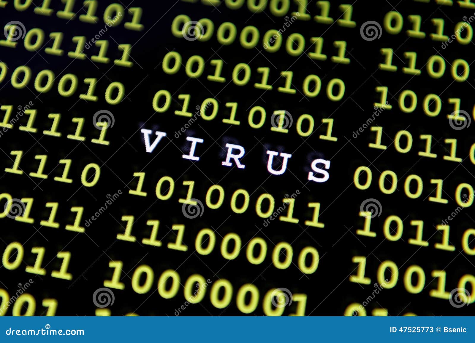 Computer virus stock image. Image of virus, computer - 47525773