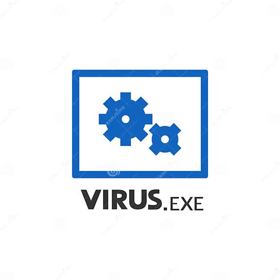 Computer virus symbol stock vector. Illustration of spam - 273261190