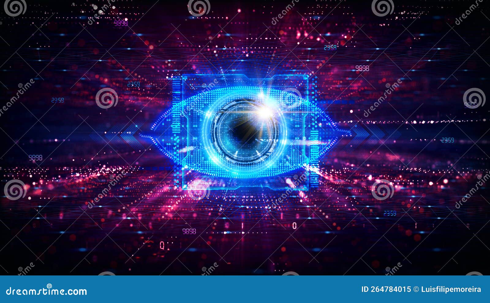 Computer Vision - Conceptual Illustration Stock Illustration ... Computer Vision - Conceptual Illustration Stock Illustration ...