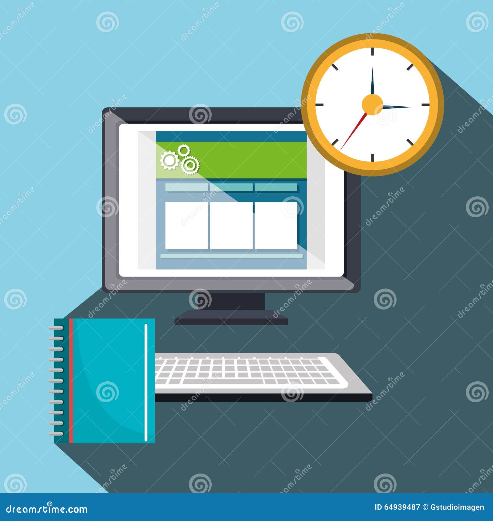 Computer web design stock illustration. Illustration of display - 64939487