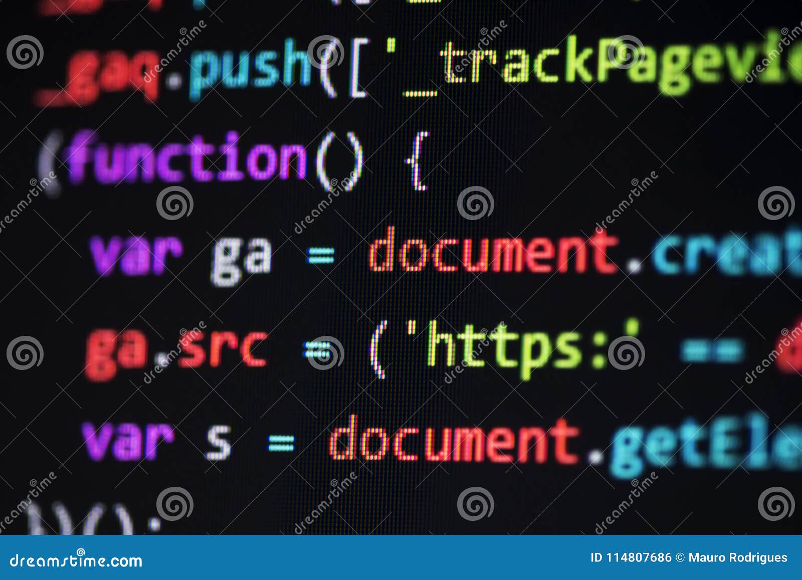 Computer wed page code stock photo. Image of background - 114807686