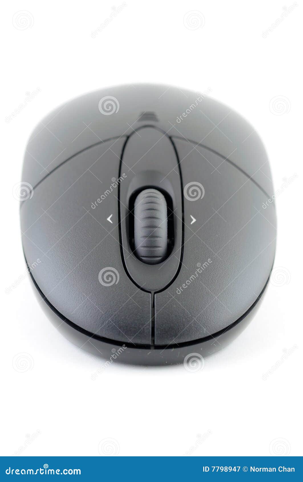 Computer Wireless Mouse Front View, Isolated On White Or Transparent ...