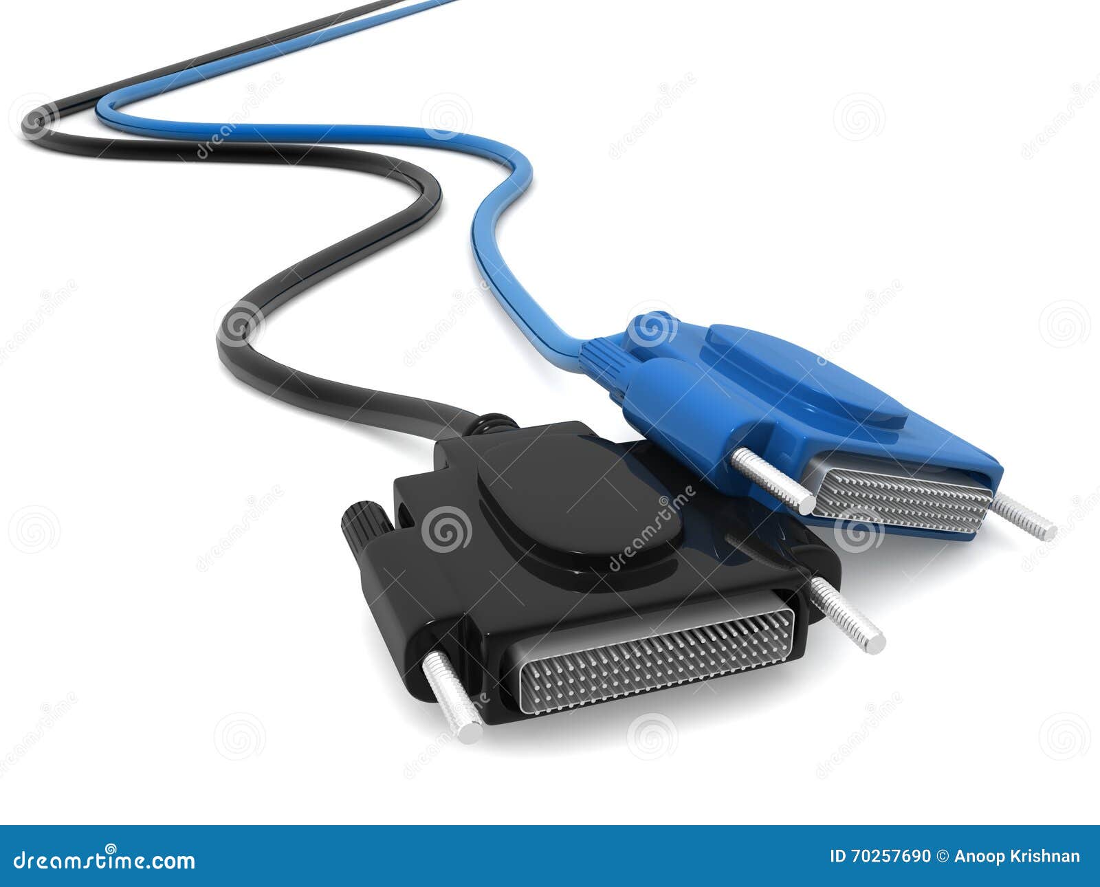 Computer Wires stock illustration. Illustration of connect - 70257690