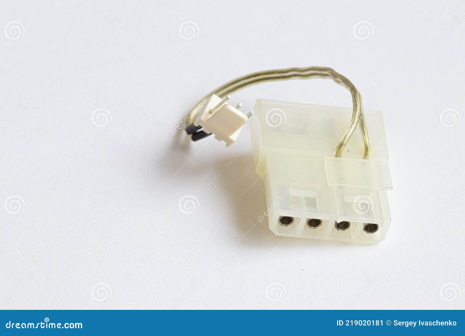 Computer cable. stock image. Image of computer, connection - 219020181