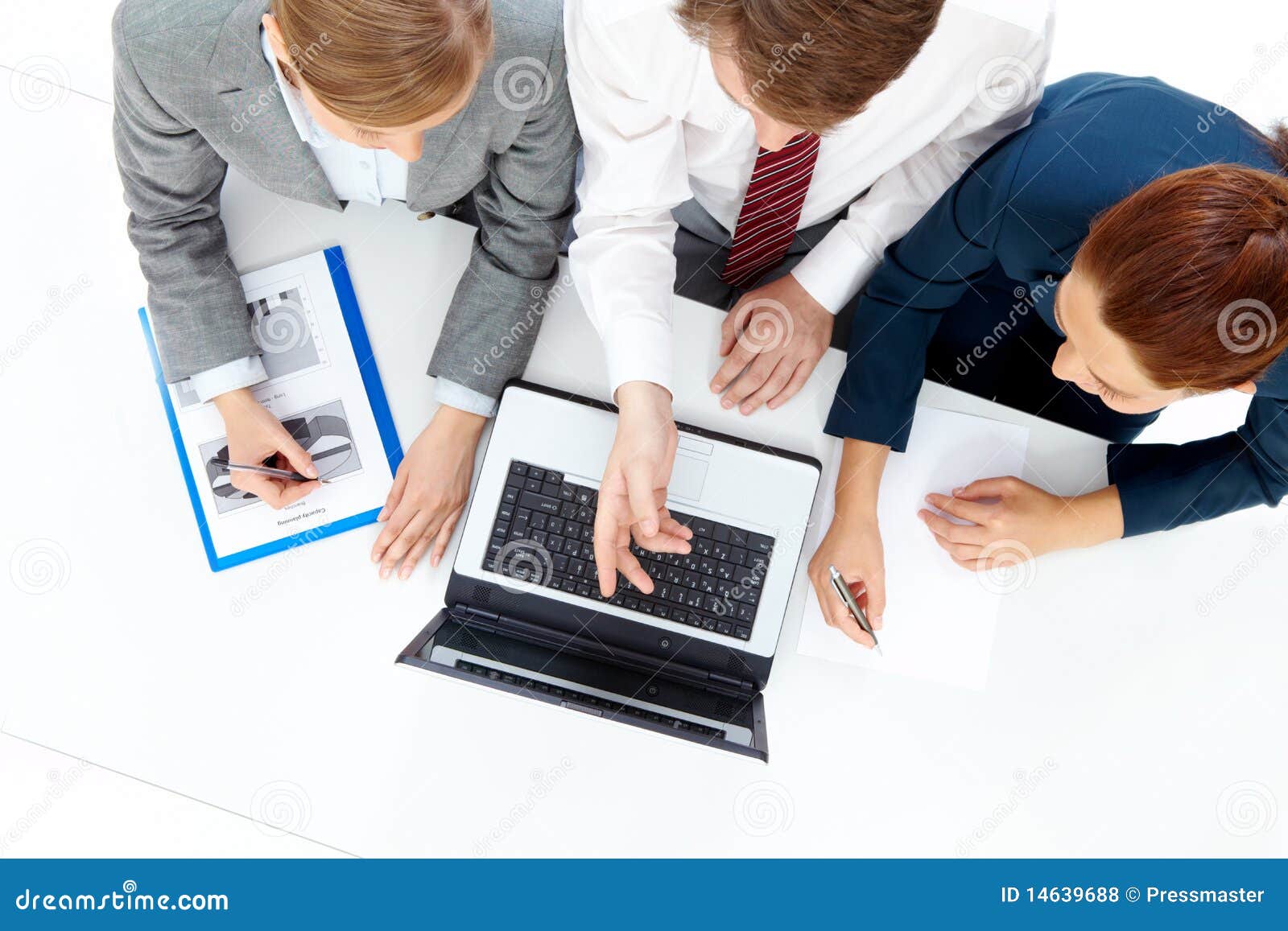 Computer work stock photo. Image of businessperson, communication ...