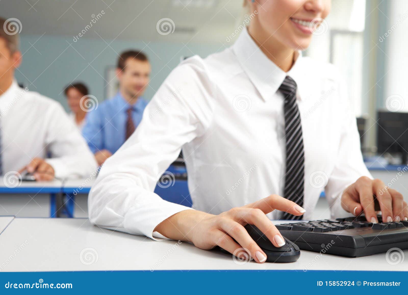 Computer work stock photo. Image of information, button - 15852924