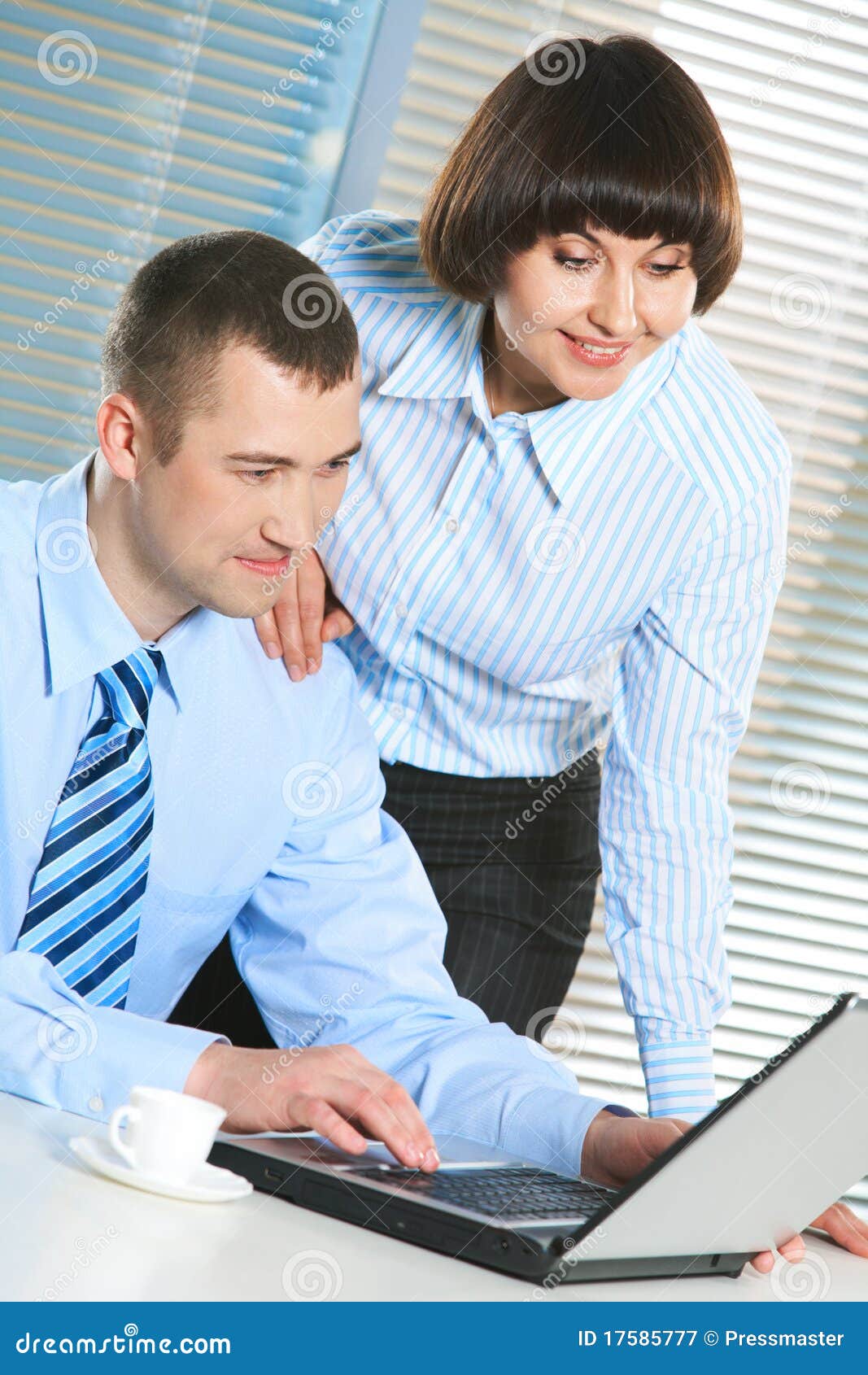 Computer work stock image. Image of data, career, communication - 17585777
