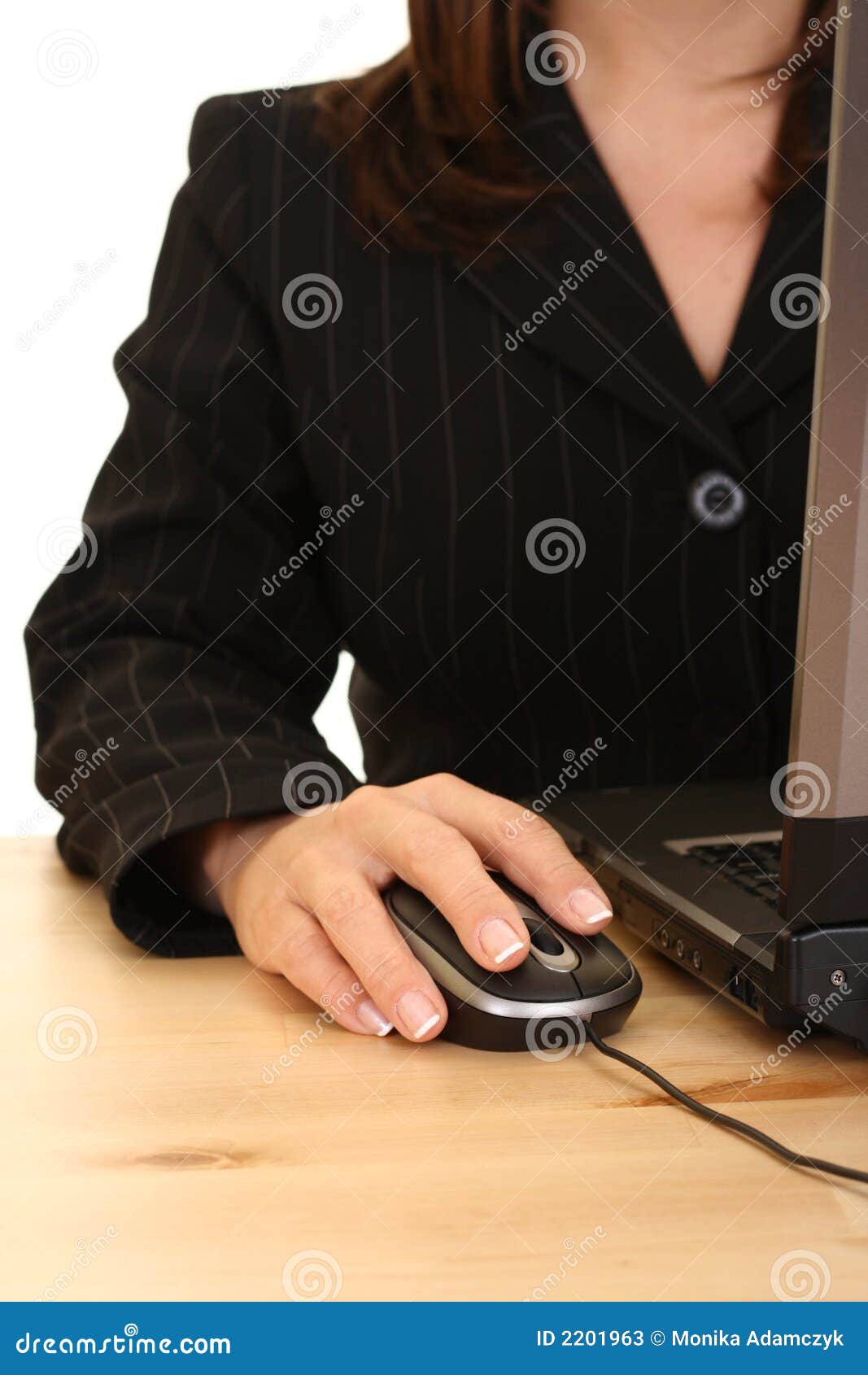 Computer work stock image. Image of working, businesswoman - 2201963