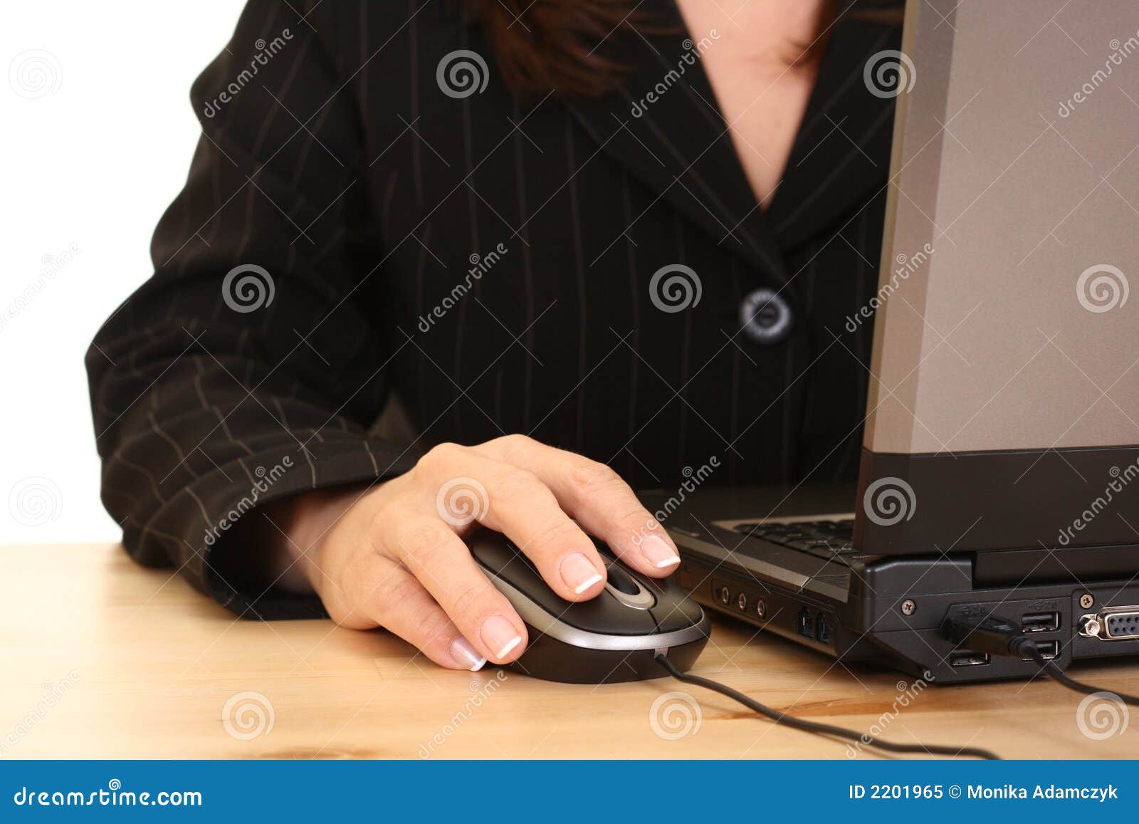 Computer work stock image. Image of laptop, mouse, work - 2201965