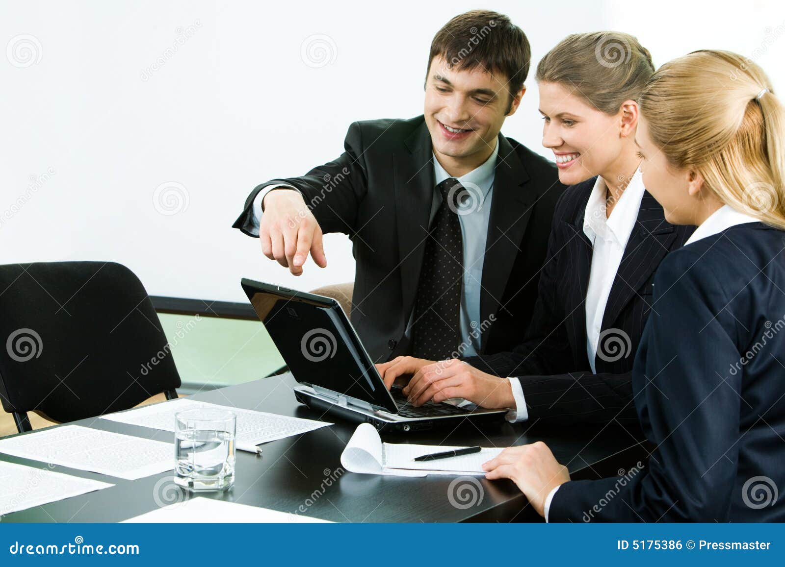 Computer work stock photo. Image of contemporary, businessman - 5175386
