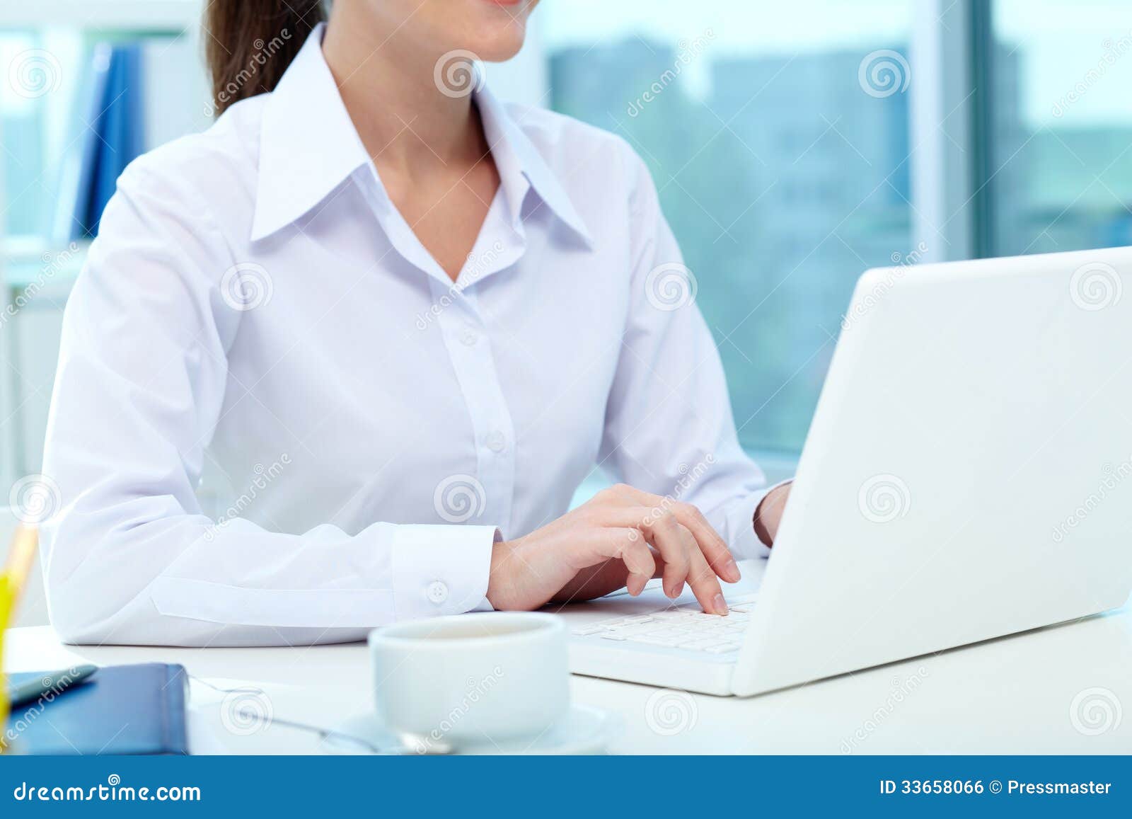 Computer work stock photo. Image of human, education - 33658066