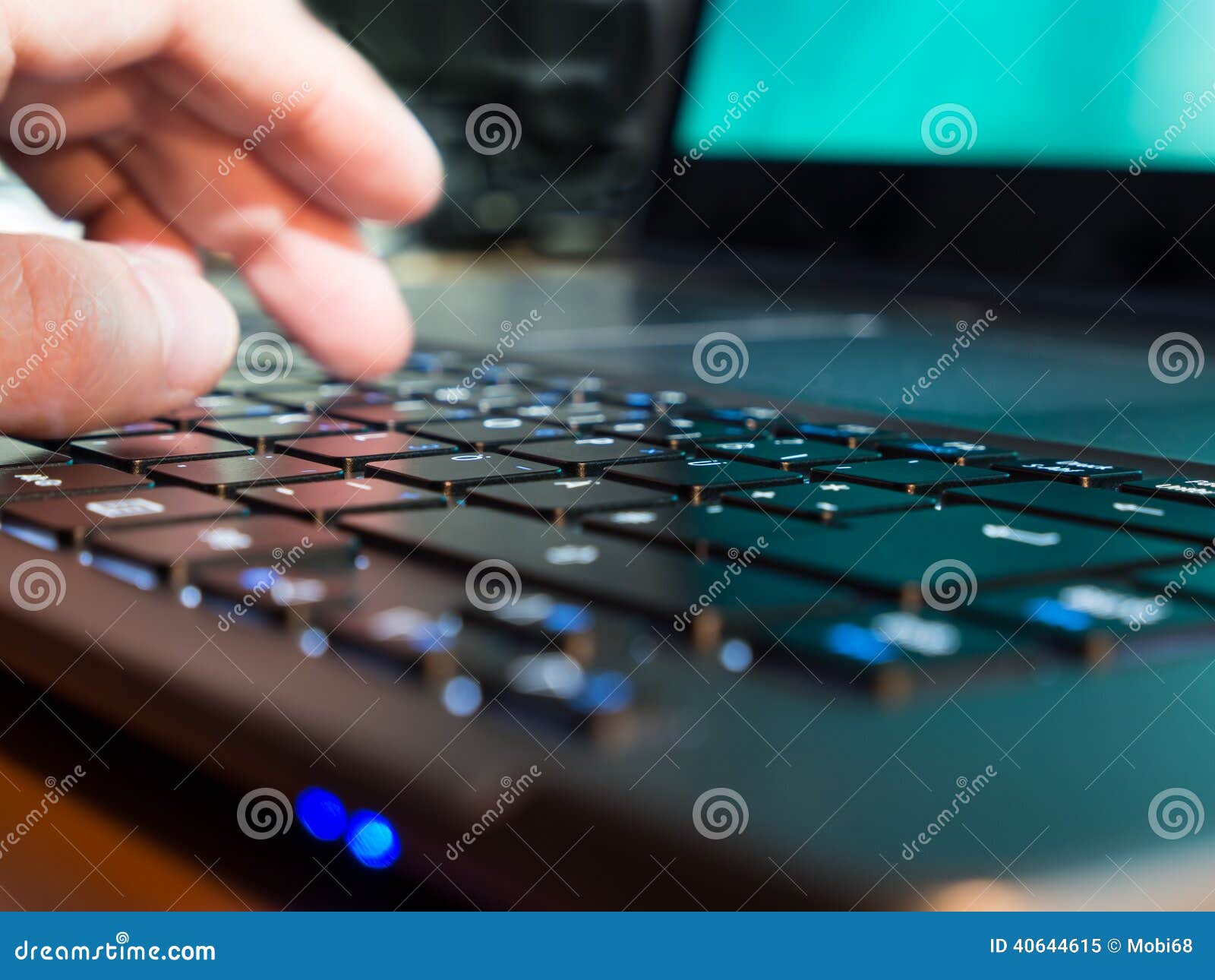 Computer work stock image. Image of button, keyboard - 40644615