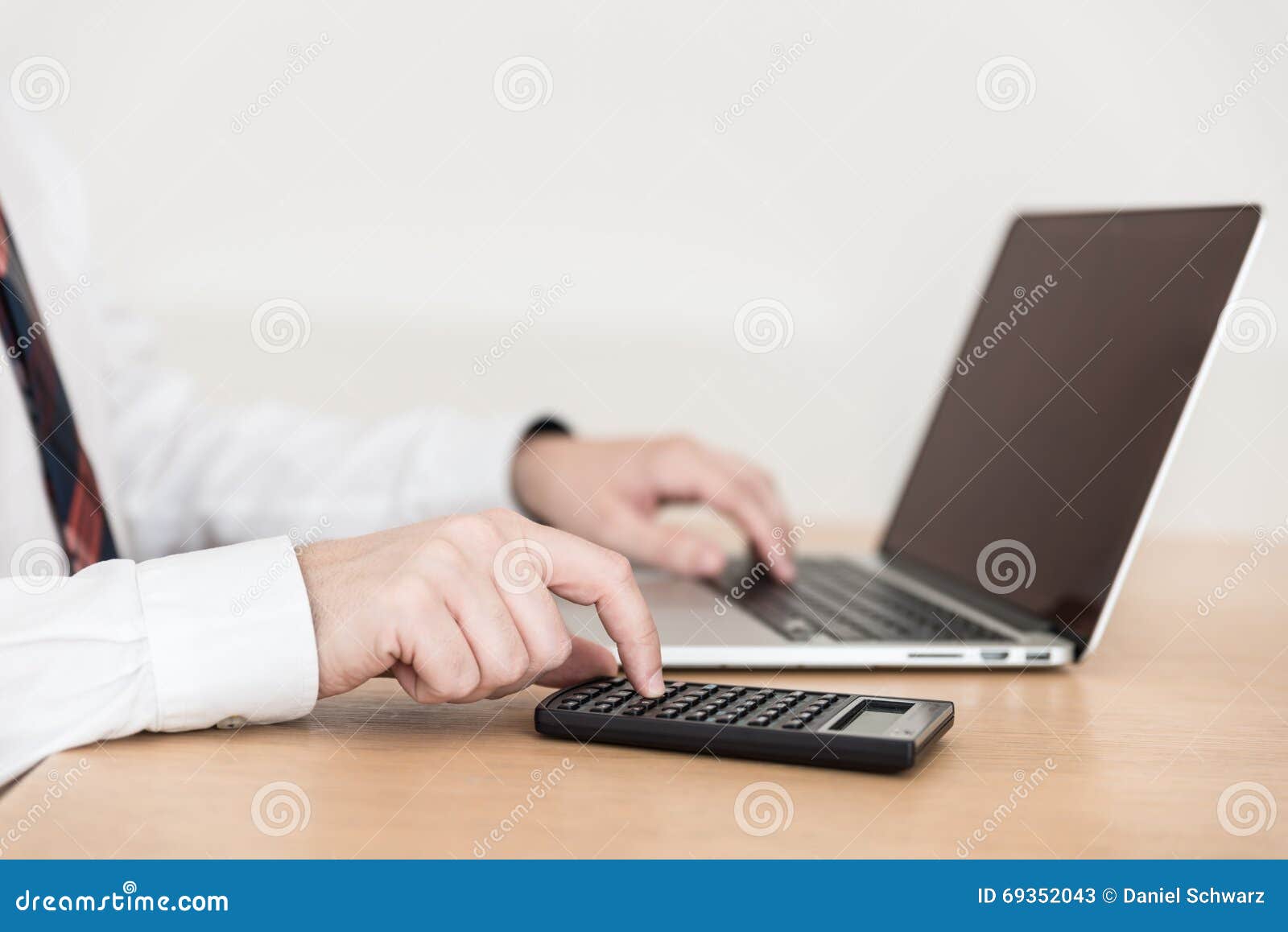 Computer Work Typing in Office Stock Image - Image of service, agency ...