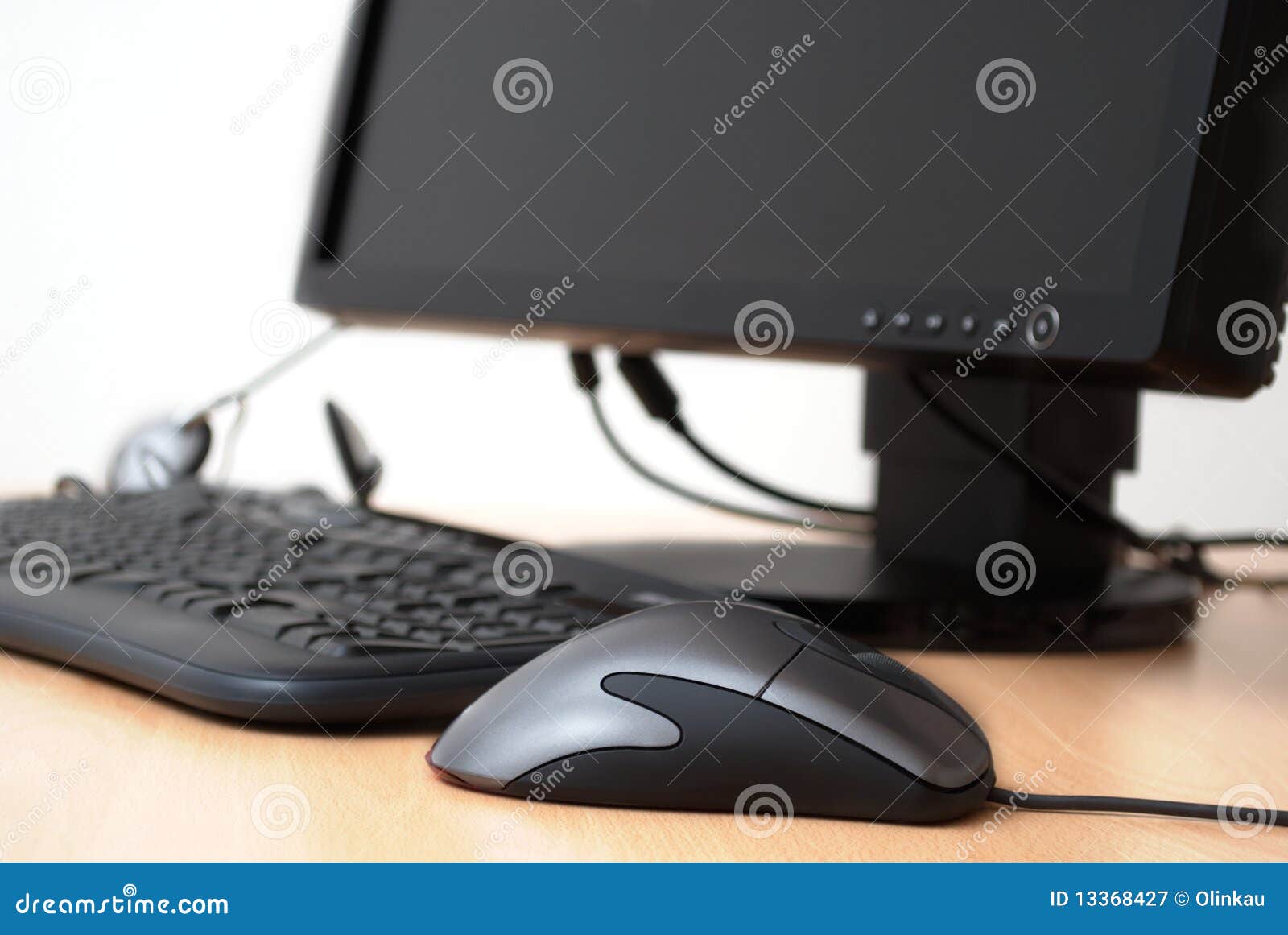 Computer Workstation stock image. Image of neat, crystal - 13368427