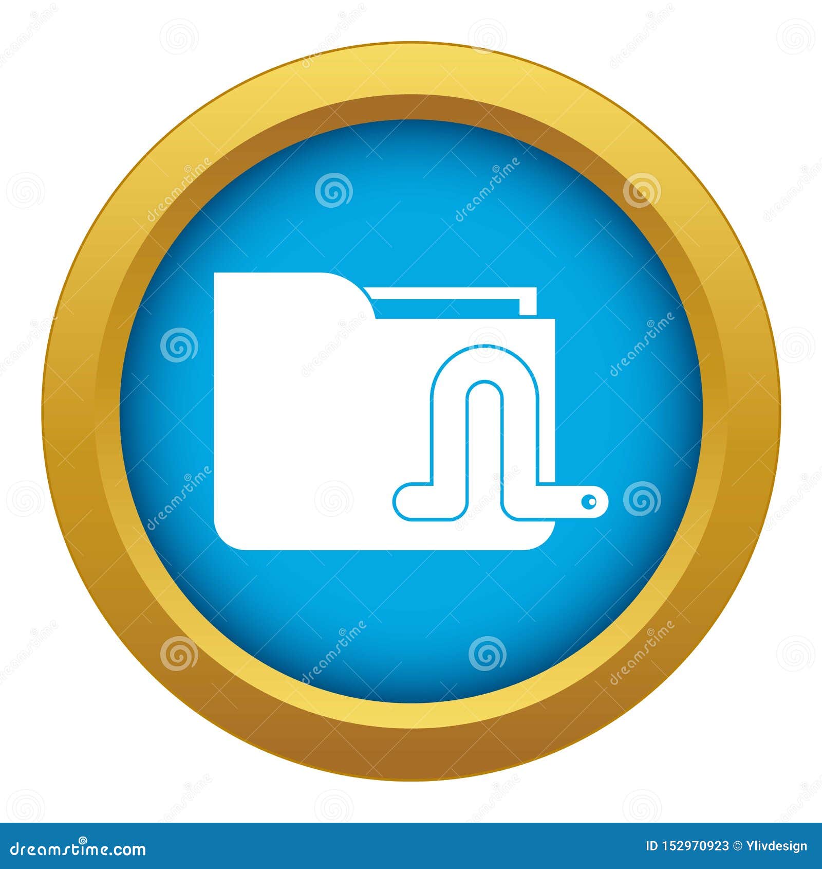 Computer Worm Icon In Cartoon Style Isolated On White Background ...