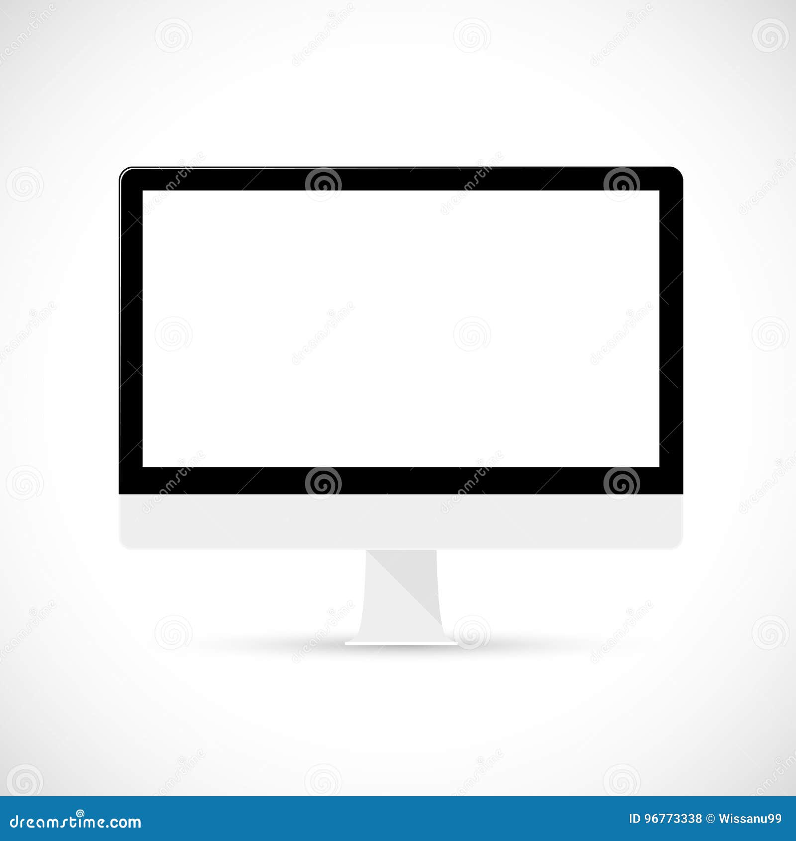 Computer-Zeichen vektor abbildung. Illustration von digital - 96773338