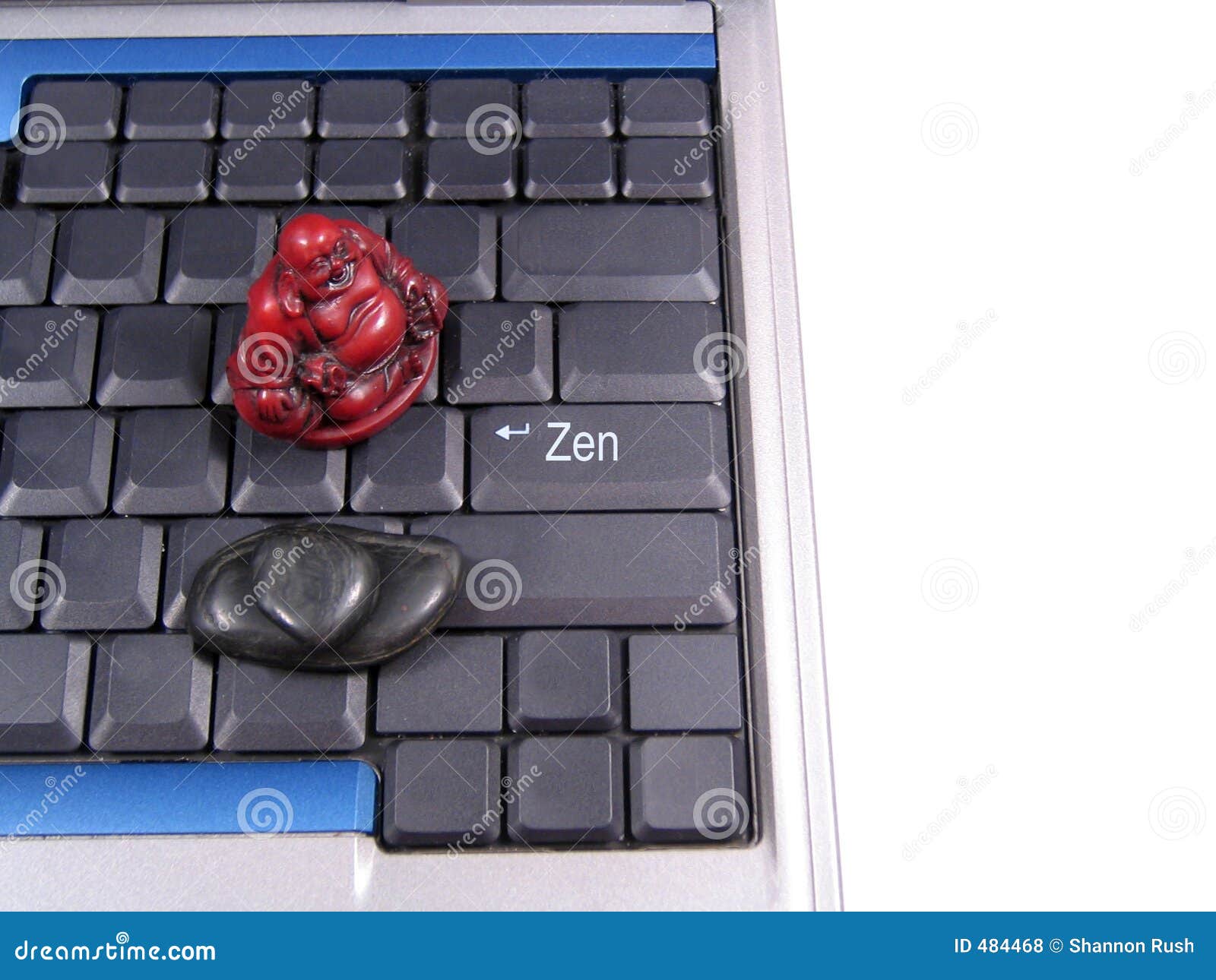 Computer Zen stock photo. Image of relaxing, humor, stress - 484468