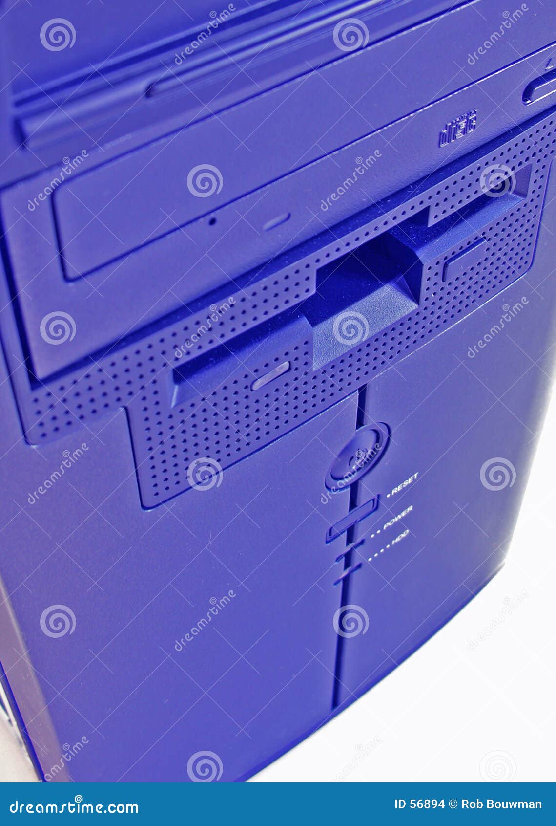 Computercase stock photo. Image of windows, front, button - 56894
