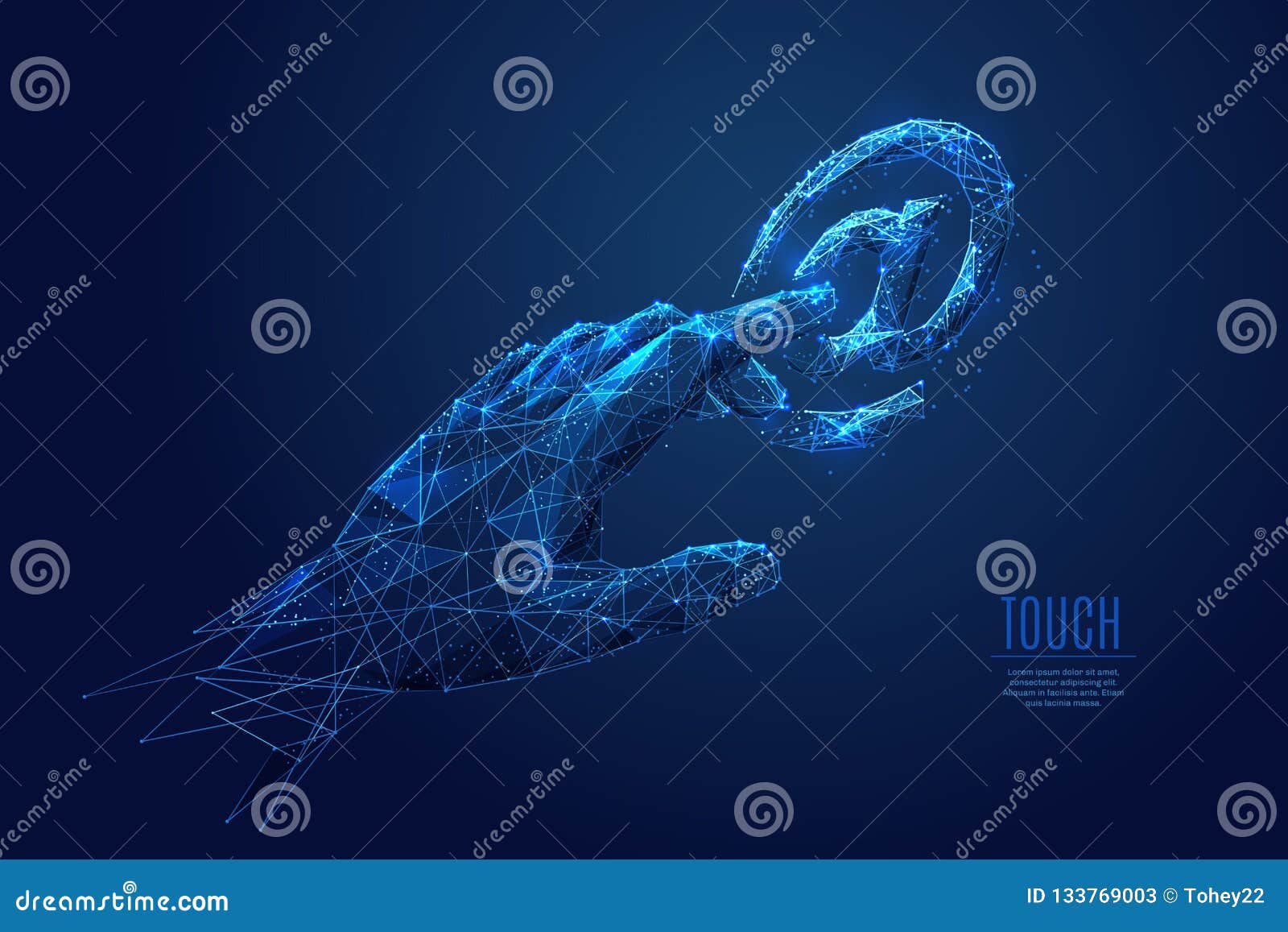 Computerization Low Poly Blue Cartoon Vector | CartoonDealer.com #133769003