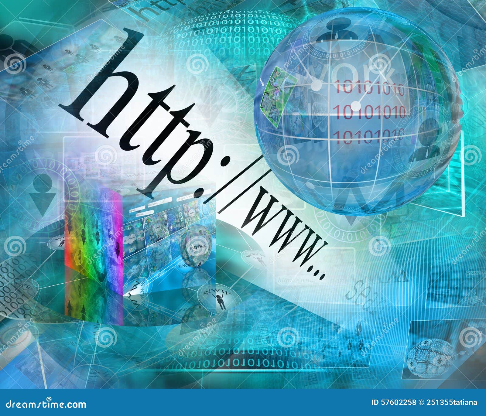 Computerization stock photo. Image of earth, internet - 57602258