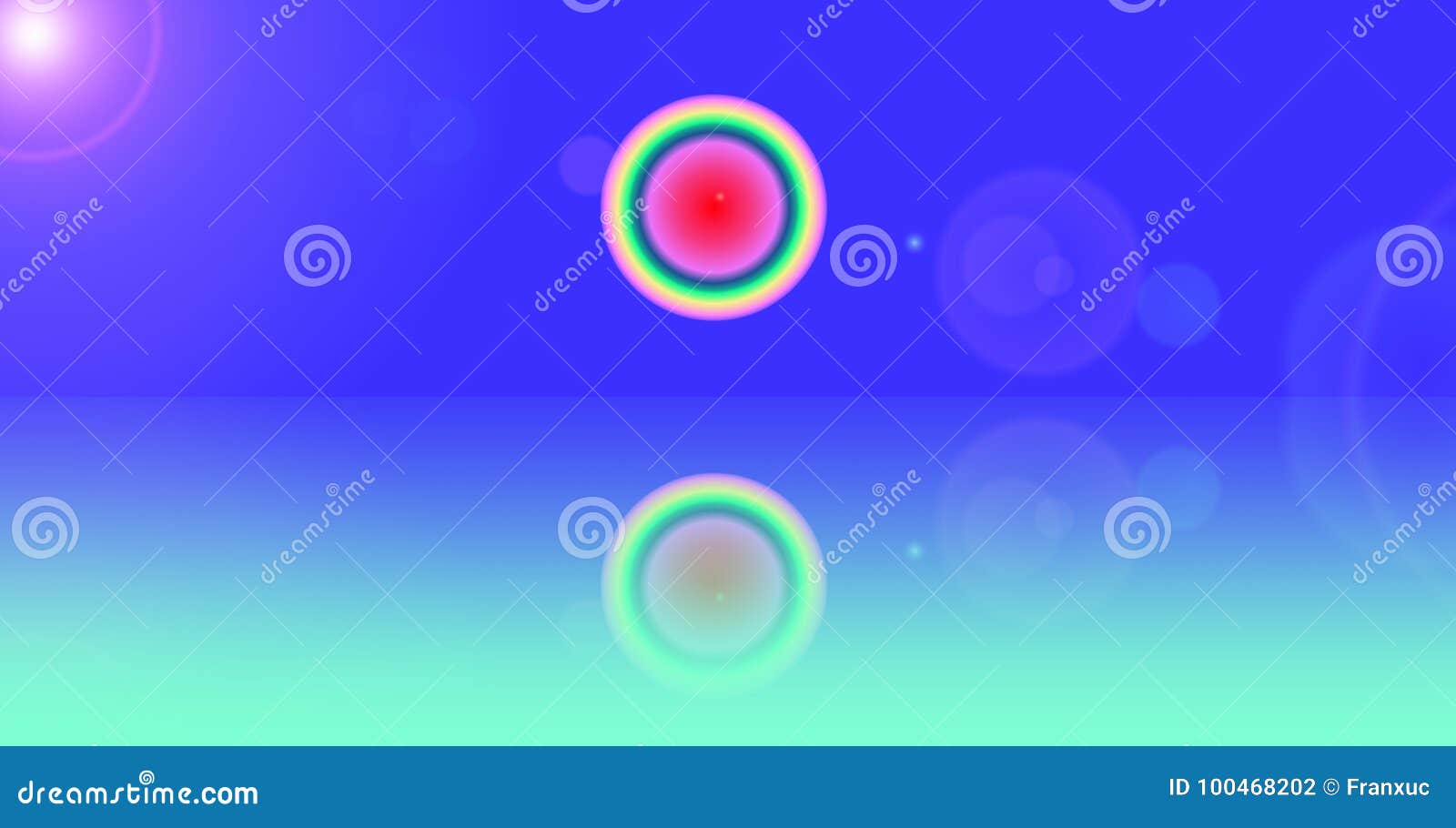 Computerized art stock illustration. Illustration of abstract - 100468202