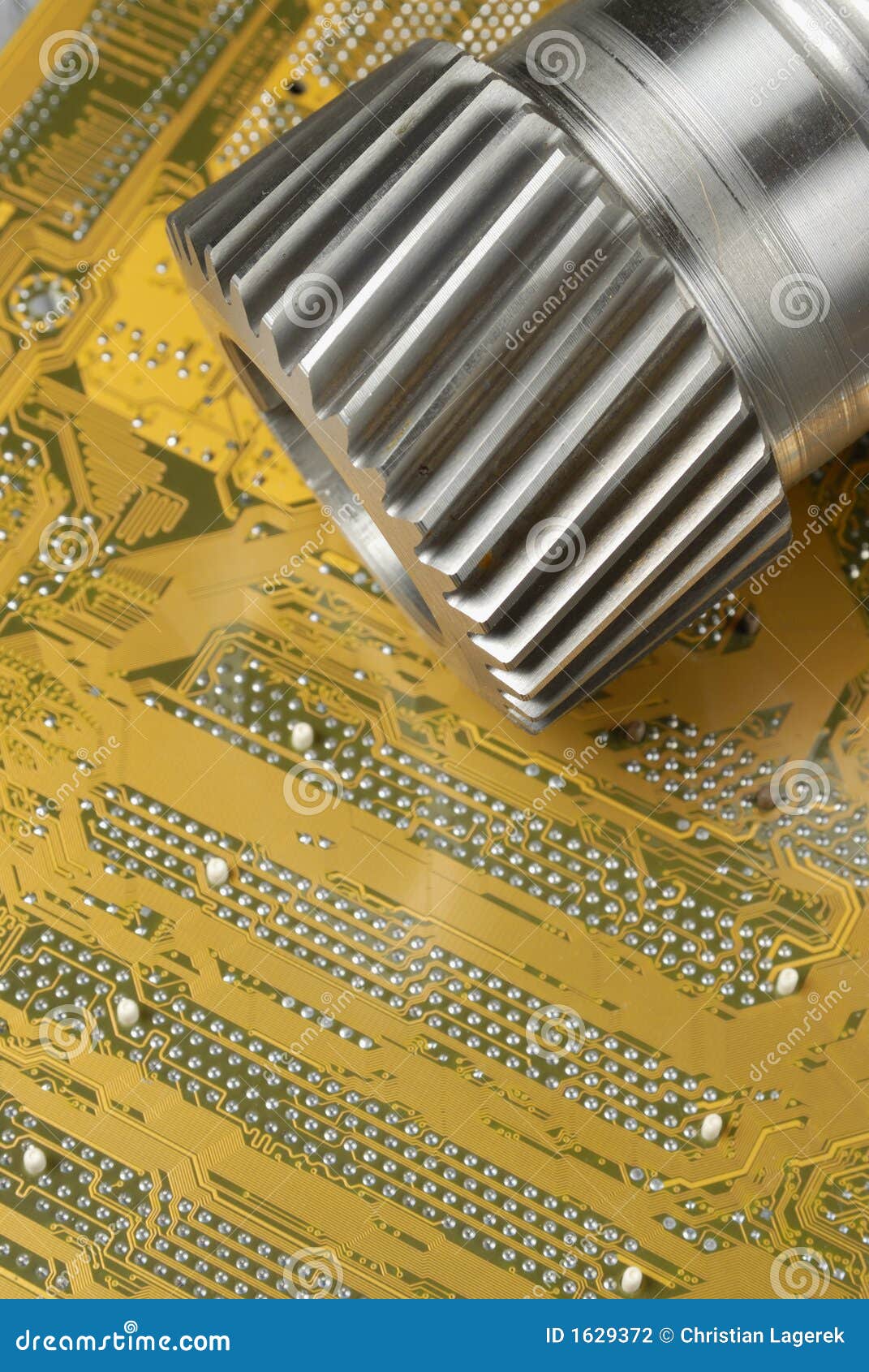Computerized metals stock photo. Image of gears, chip - 1629372