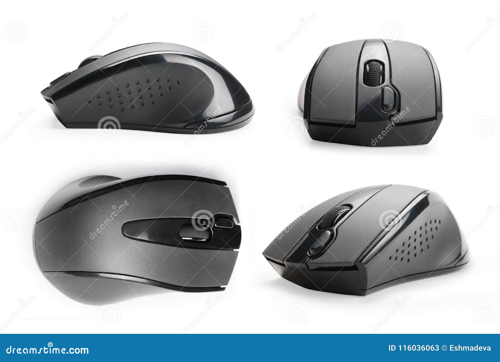 Computermaus Sieht Die Sammlung an, Die Mit Beschneidungspfad ...