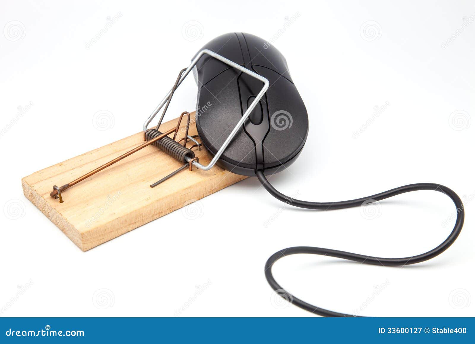 Computermuis stock afbeelding. Image of hout, systeem - 33600127