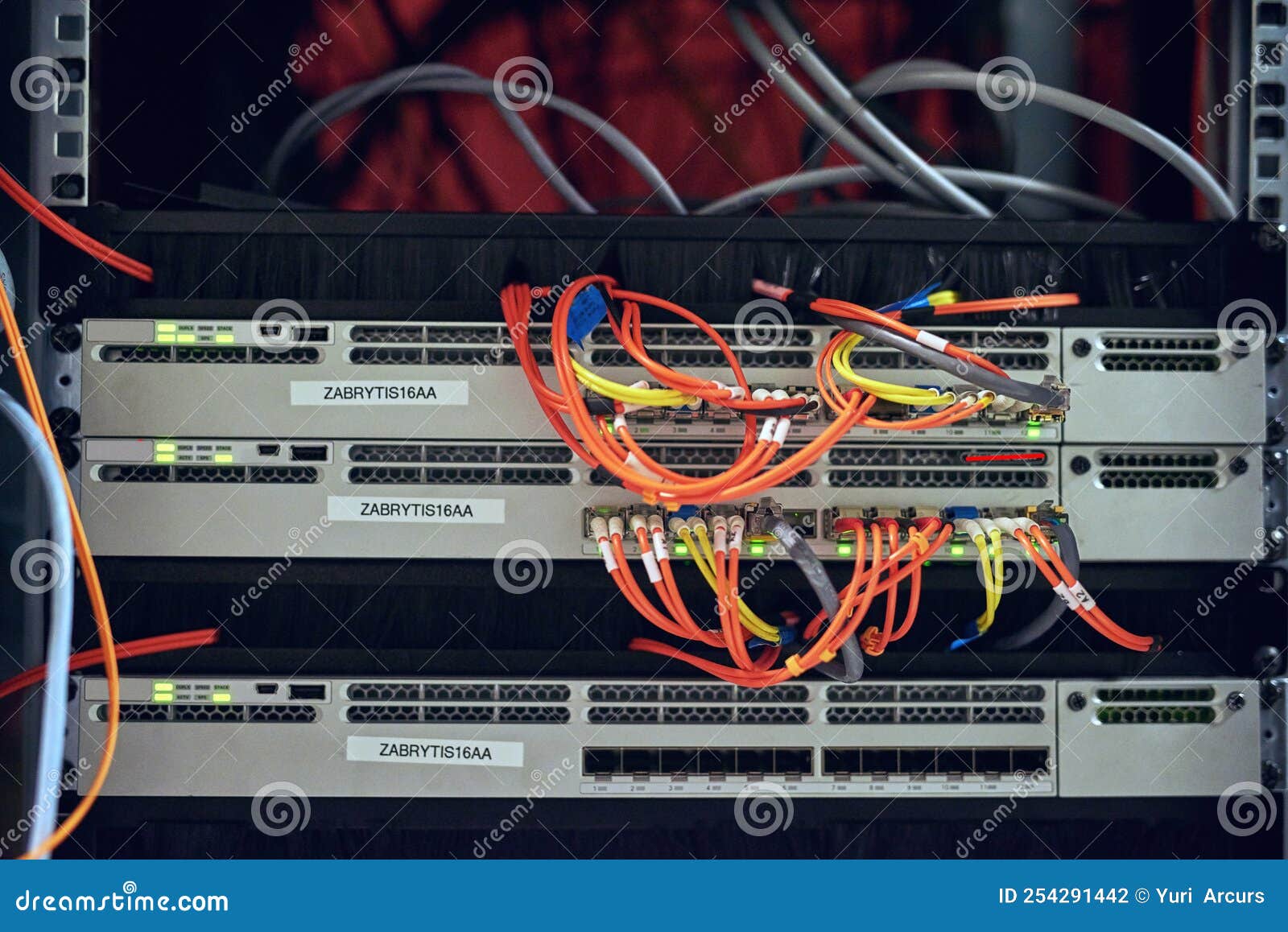 Computers Also Have Brains. the Inside of a Computer with All of Its ...