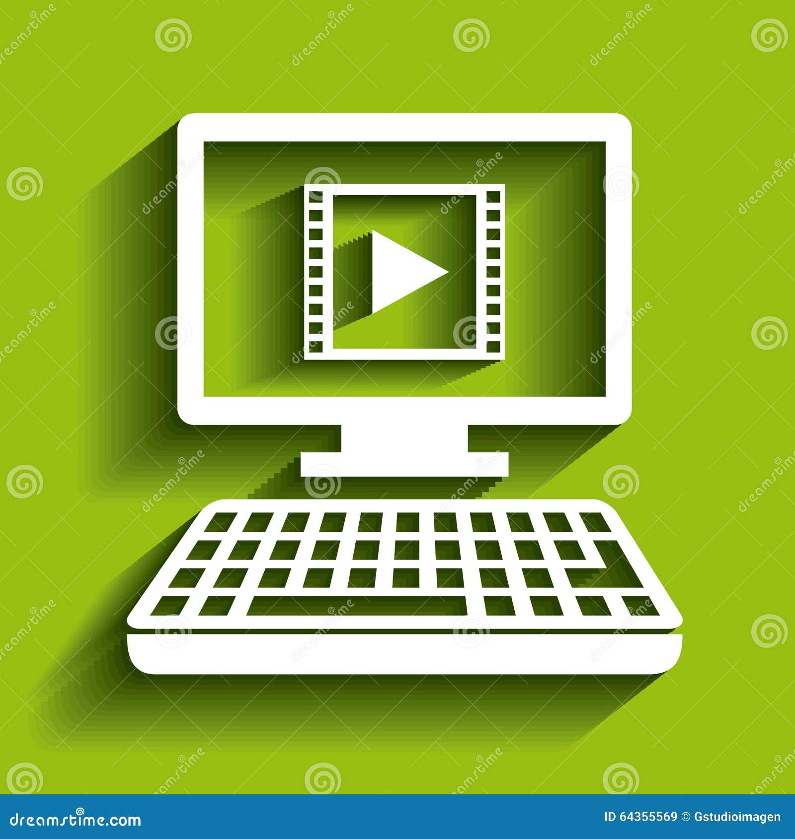 Computers concept design stock illustration. Illustration of design ...