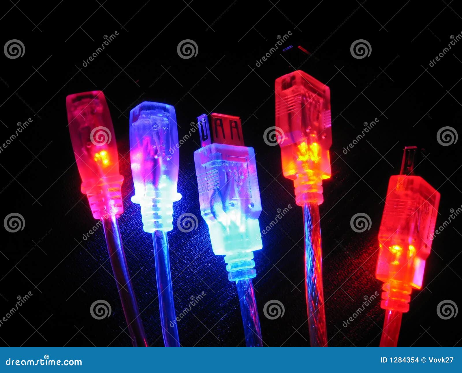 Computers, Connection, Cord Stock Photo - Image of electronic ...