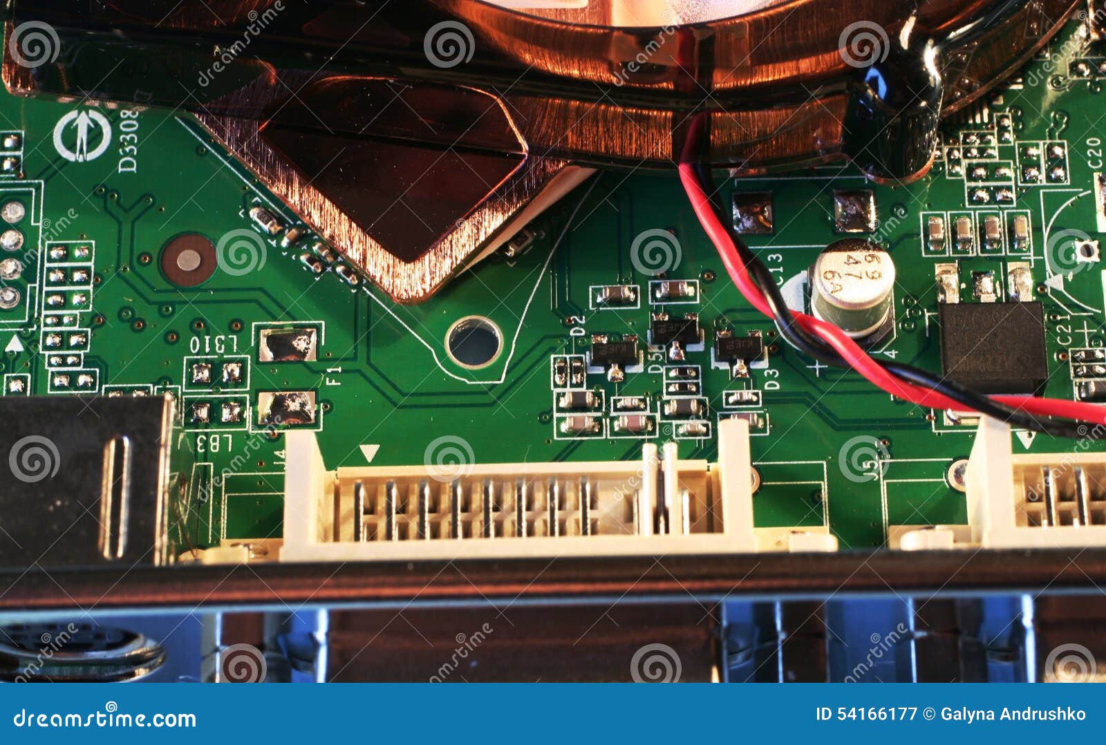Computers detail stock image. Image of closeup, mainboard - 54166177