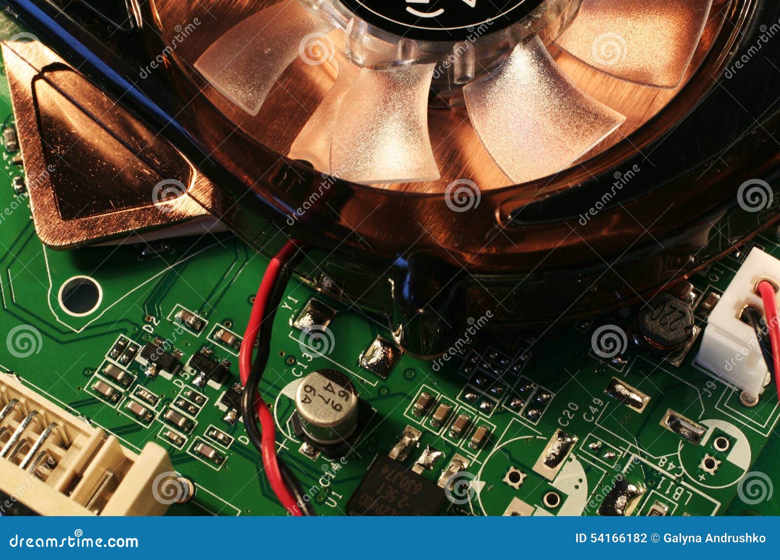 Computers detail stock photo. Image of aluminum, cooling - 54166182