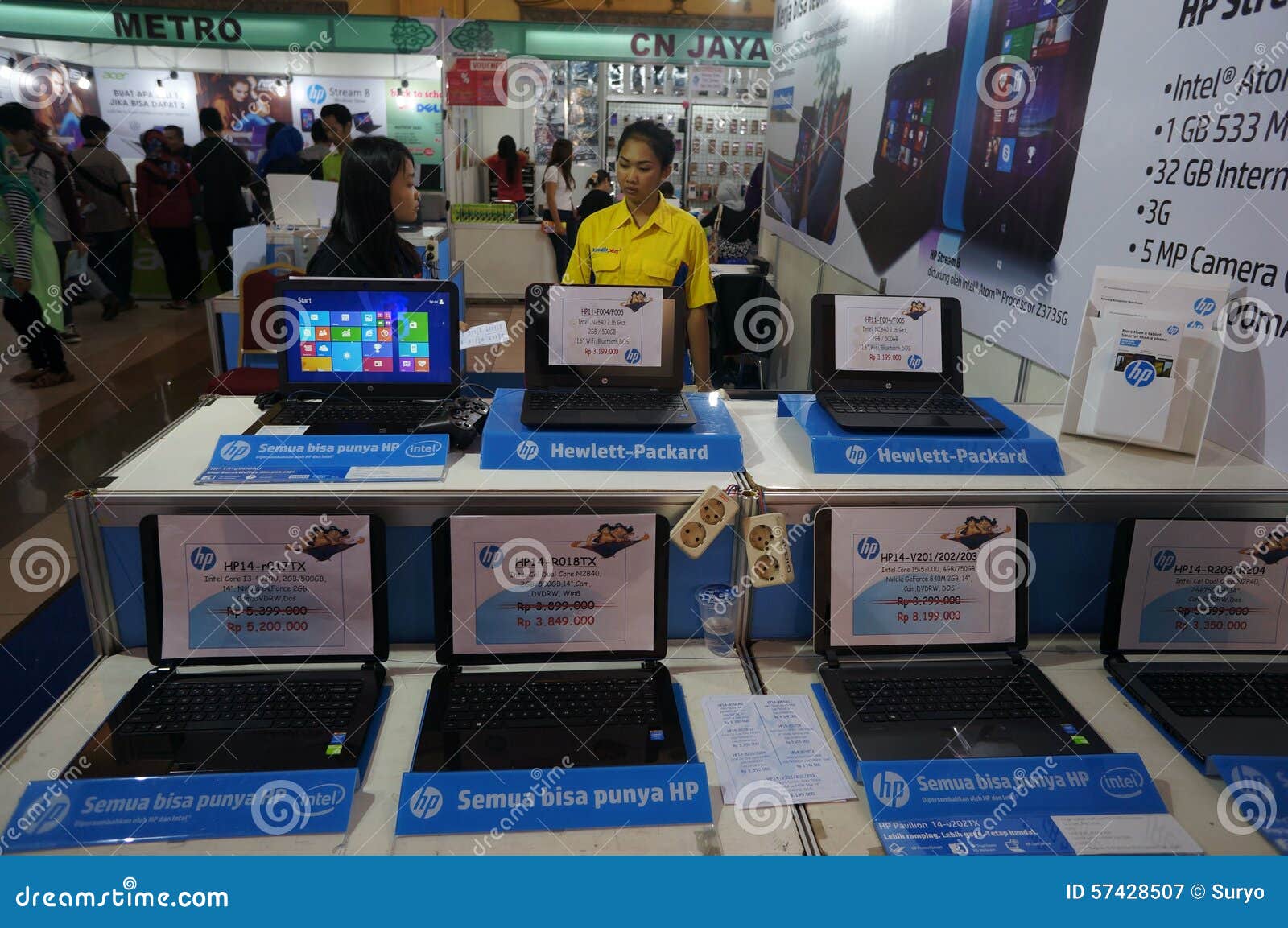 Computers editorial photography. Image of exhibition - 57428507