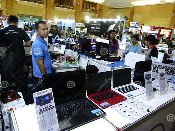 Computers expo editorial photo. Image of technology, product - 74622466