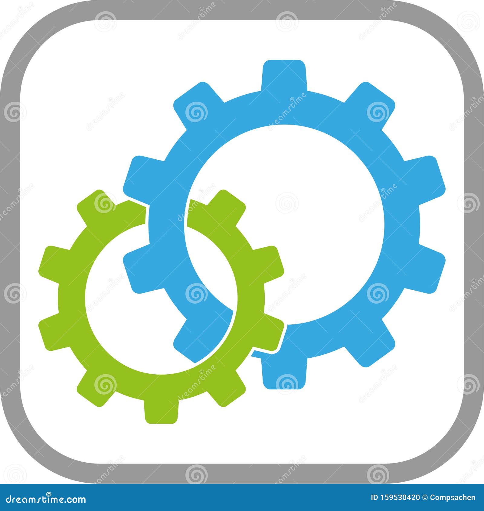 Computers and Gears, Computer and Support Logo, it Services Logo ...