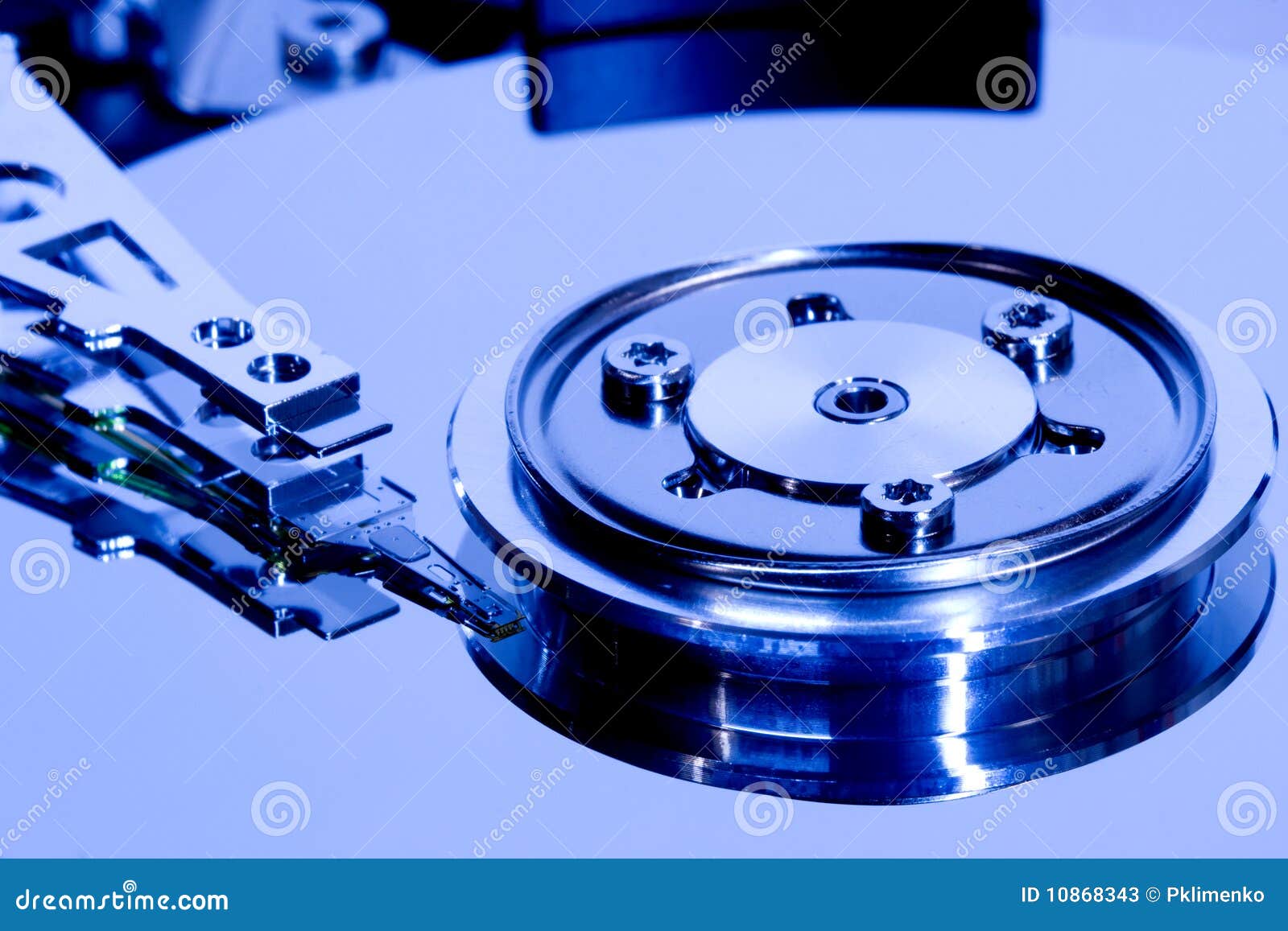 Computers Hard Disk Details Stock Image - Image of open, copy: 10868343
