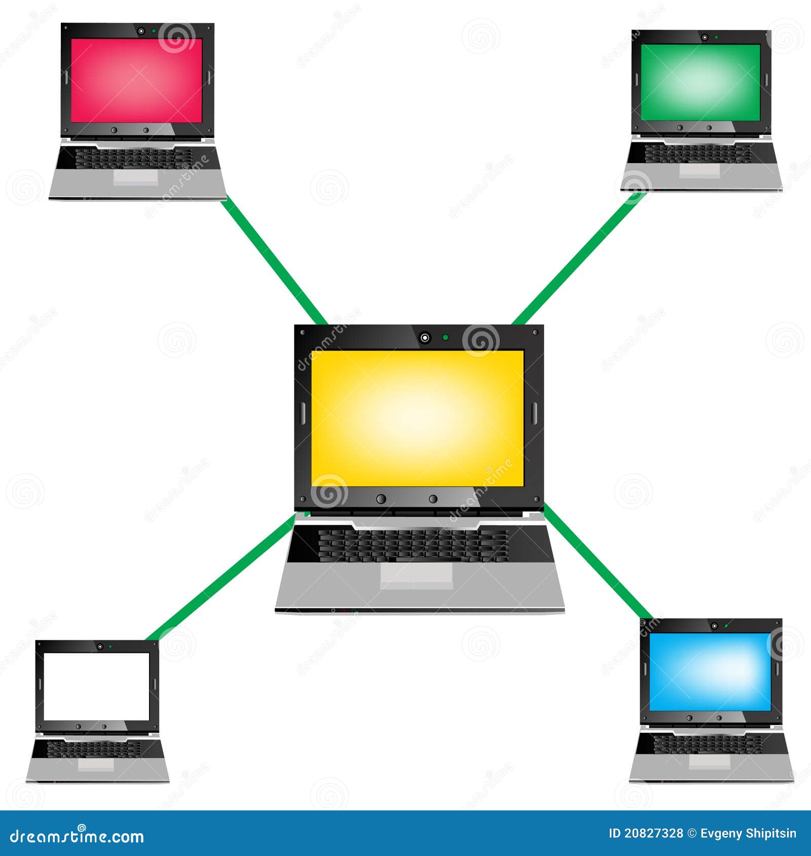 Computers and internet stock vector. Illustration of data - 20827328