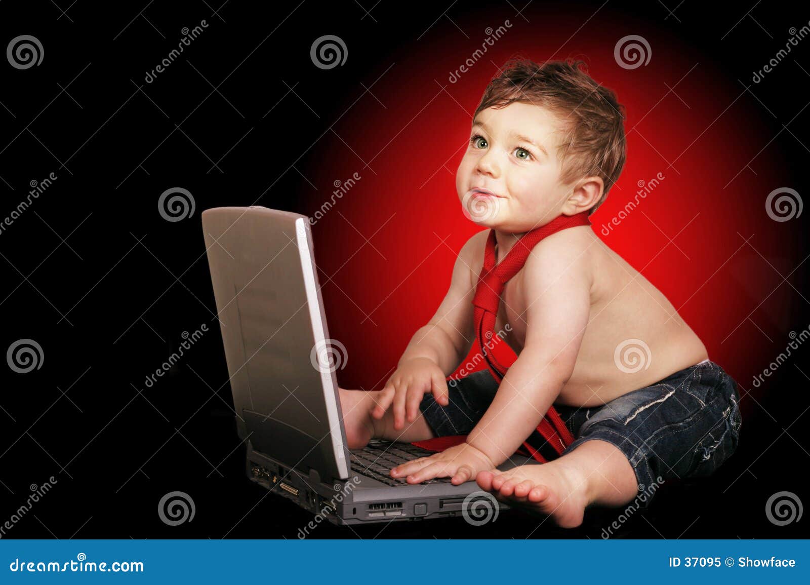 Computers - it S Child S Play Stock Image - Image of babies, network: 37095