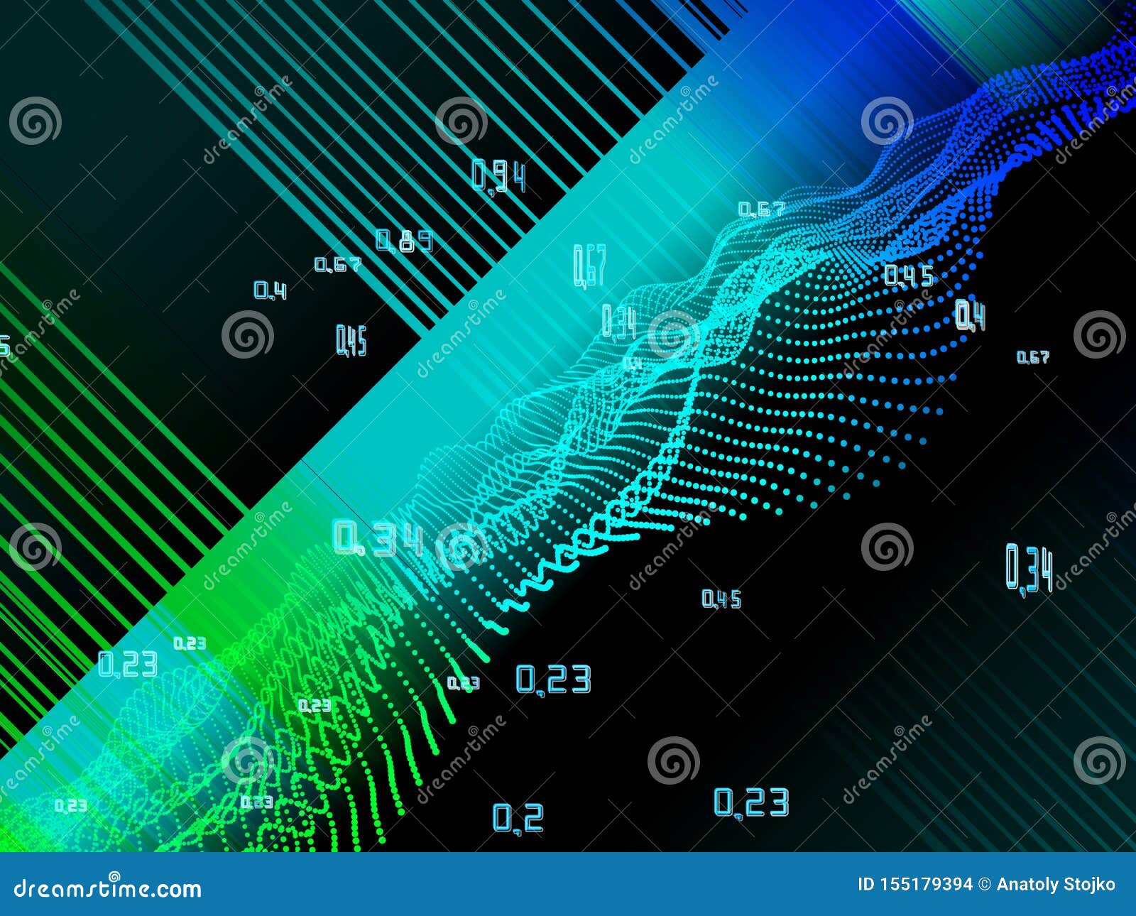Computing Algorithm Artificial Cryptography Infographic Big Data Color