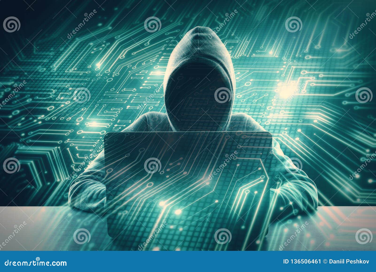 Computing and chip concept stock image. Image of attack - 136506461