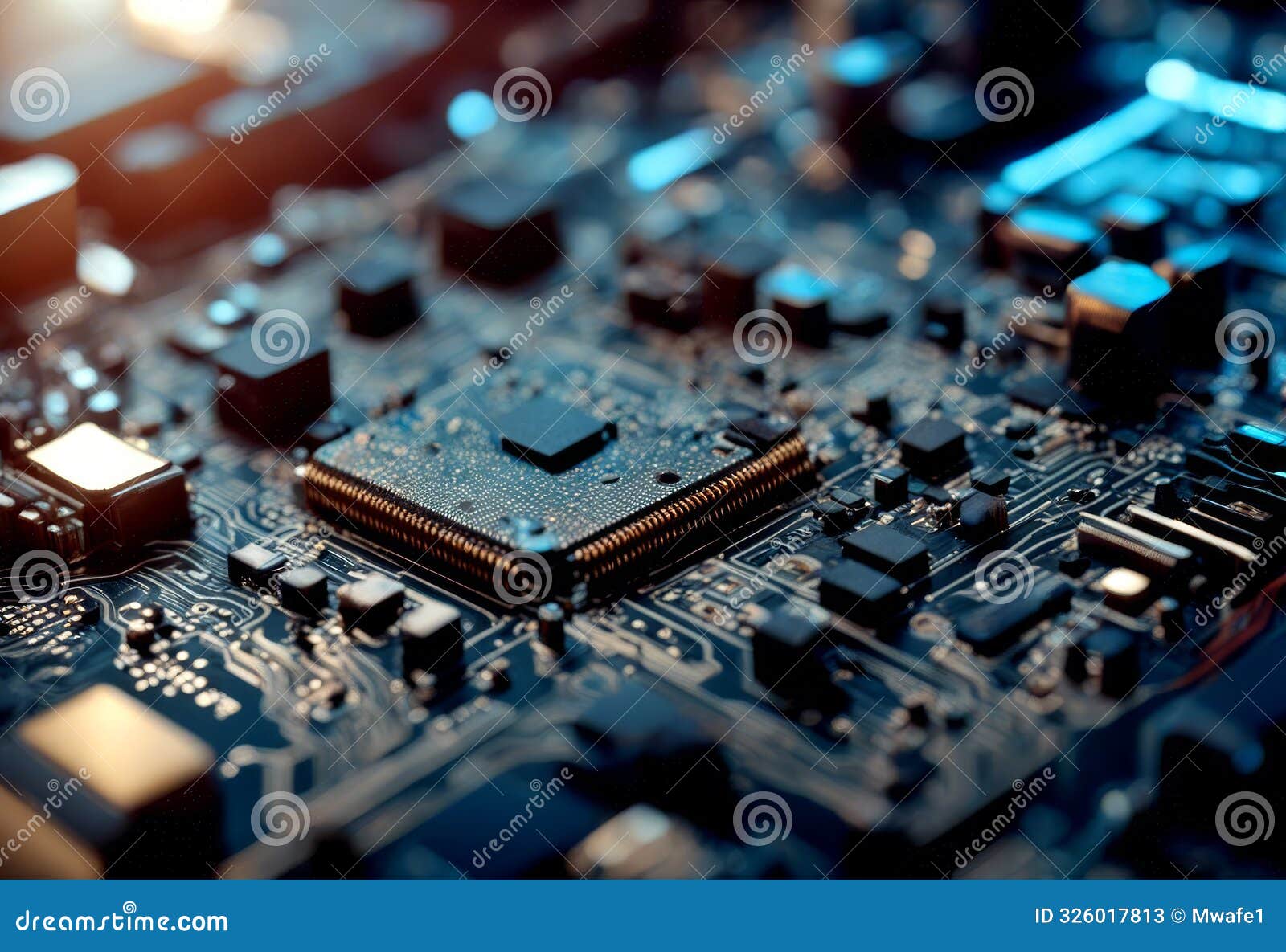 Microchip And Cloud: Futuristic Integration For Stunning Sci-Fi 8K ...