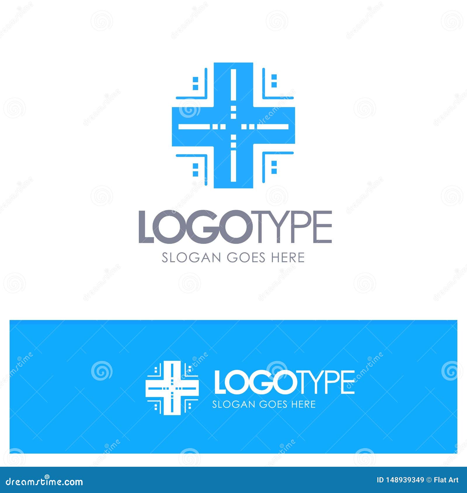 Computing, Database, Datacenter, Mainframe, Server Blue Logo Vector ...
