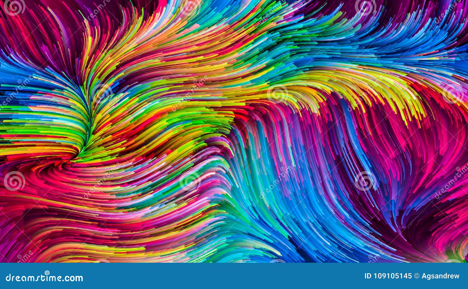 Computing Digital Paint stock illustration. Illustration of ...