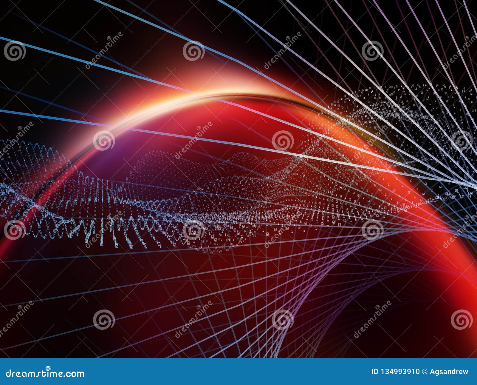 Computing Digital World stock illustration. Illustration of modern ...